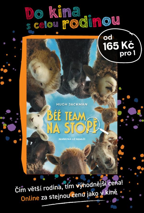 Béé team na stopě | Zarezervovat vstupenky v Cinema City